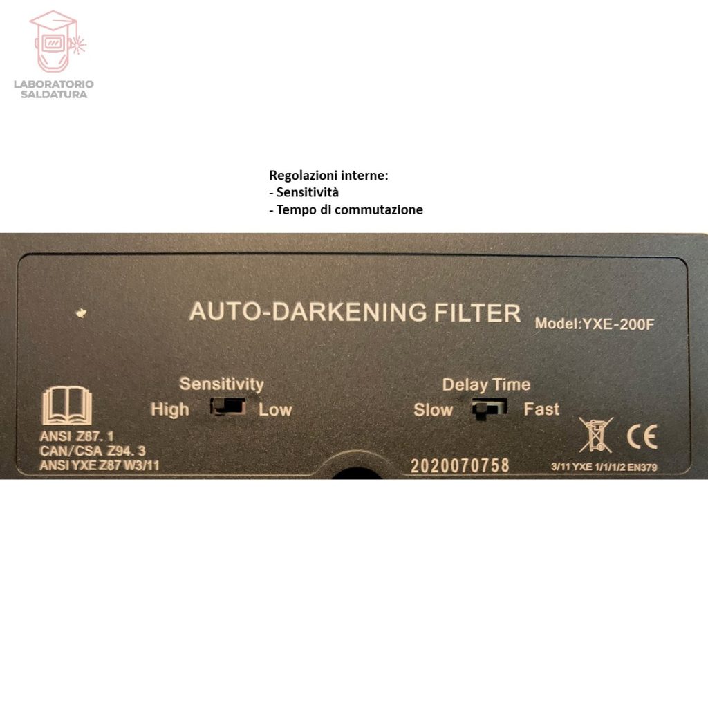 ARCMAX MAX 11 | Maschera Saldatura con Filtro Auto-Oscurante