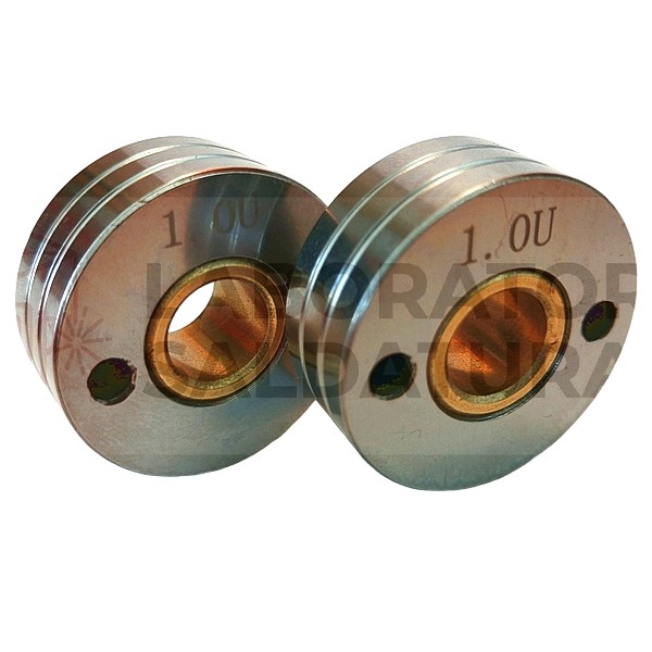 Coppia rullini trainafilo Hugong 0,8-1,0mm per EXTREMIG 200LCD