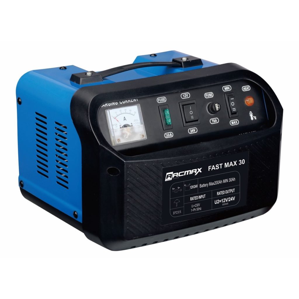 Caricabatteria portatile ARCMAX FAST MAX 30 12V/24V - 30A