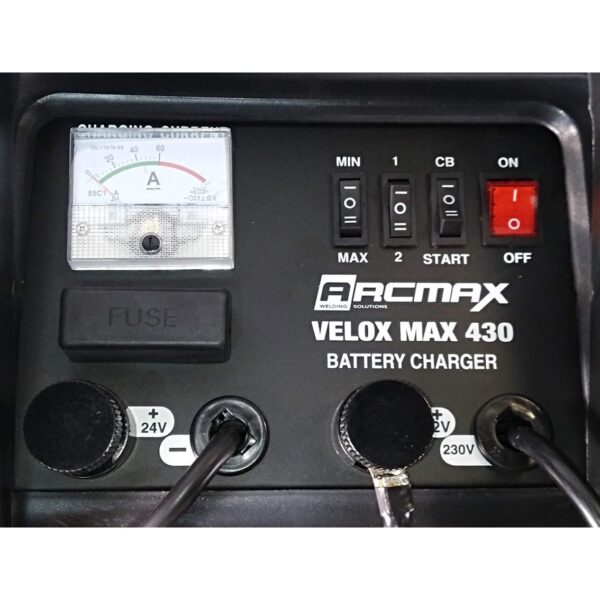 Caricabatteria avviatore VELOX MAX 430