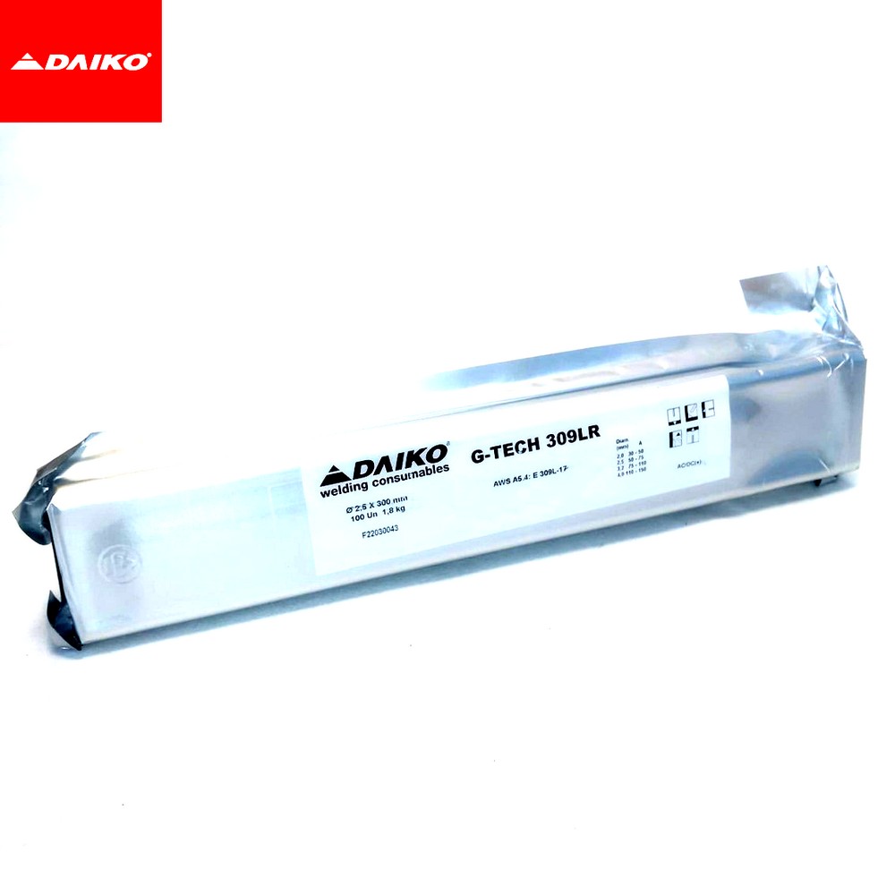 DAIKO Elettrodo Inox G-TECH 309LR - Laboratorio Saldatura