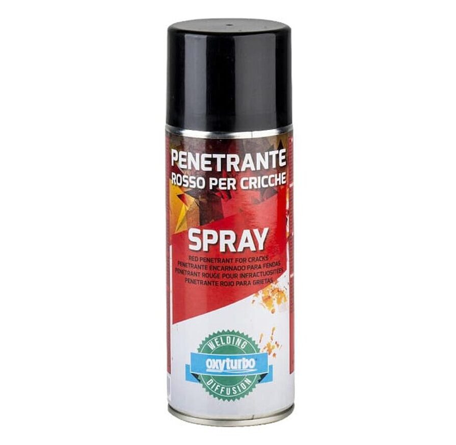 SPRAY PENETRANTE ROSSO PER CRICCHE – 400ml - Laboratorio Saldatura
