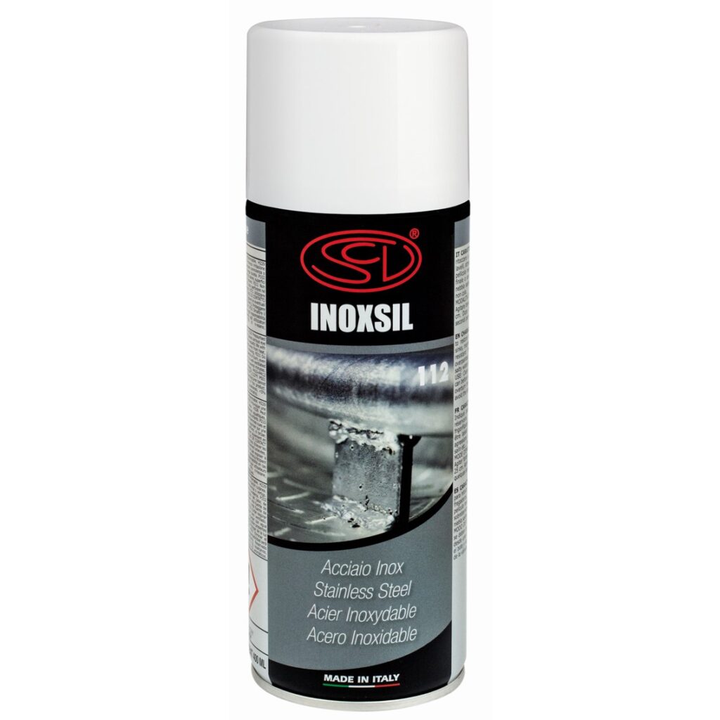 INOXSIL ACCIAIO INOX SPRAY 400 ml - Laboratorio Saldatura
